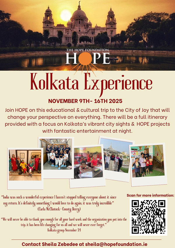 Kolkata Experience - The Hope Foundation